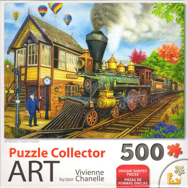 Puzzle Collector Art 500 Piece Puzzle - All Aboard, 4895145411691, Lpf ...